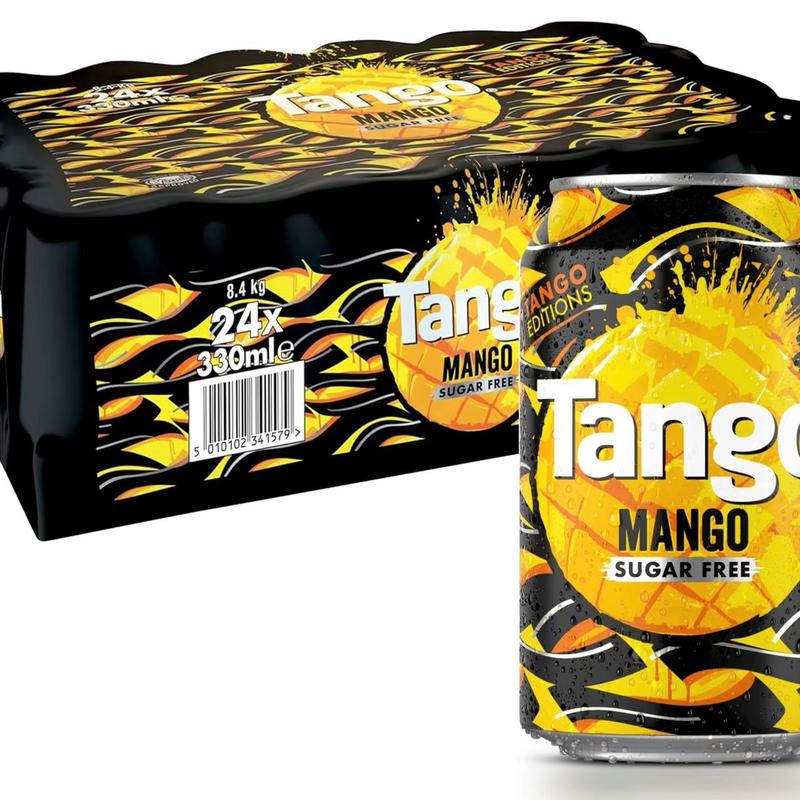 Tango Mango Sugar Free 330ml (Pack of 24) New Flavor Limited - TikTok ...