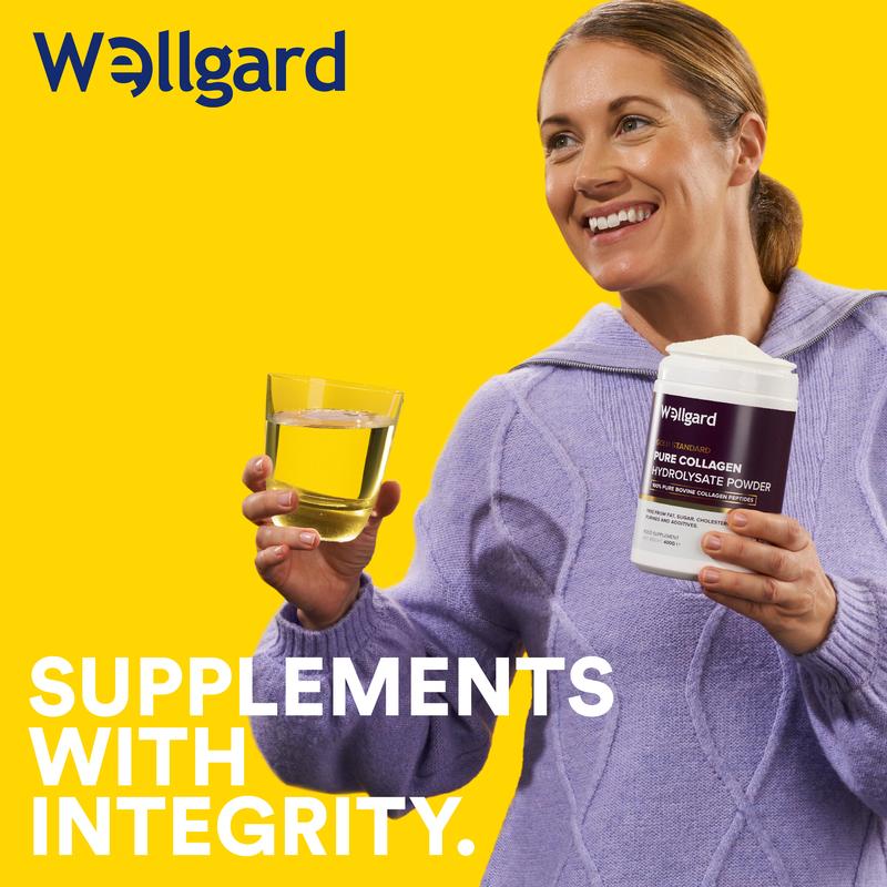 Wellgard Collagen Powder Skin Care Hair & Nails Supplement, Halal ...